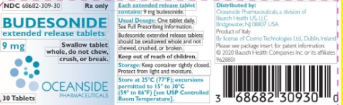 Budesonide Er 9Mg (Uceris Ag) 30 Tabs