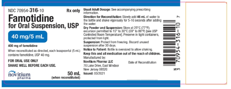 Famotidine 40Mg/5Ml (Pepcid) 50Ml